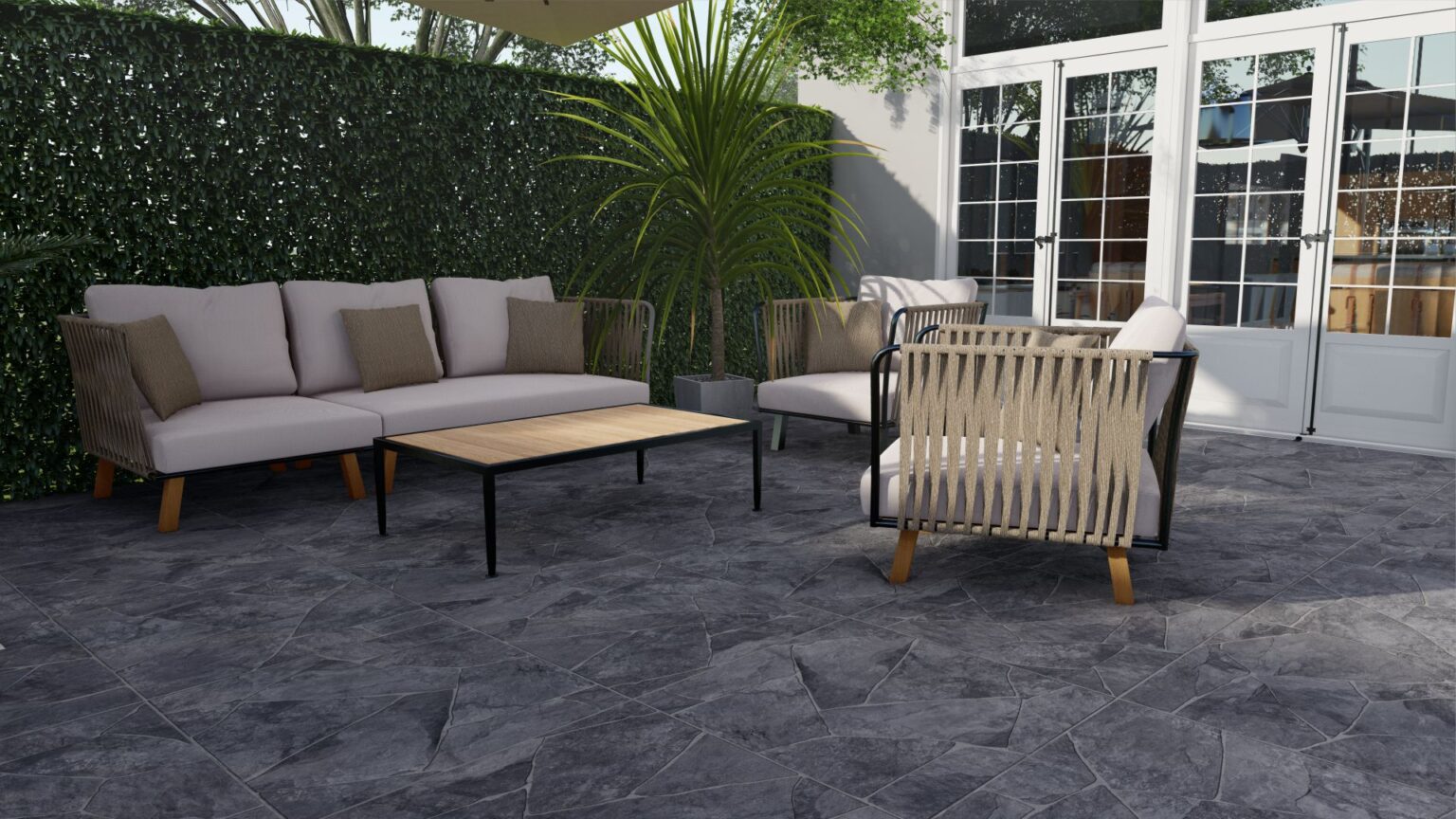 Piedra laja - Ceramica cortines